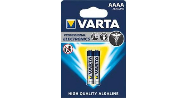 Batterijen : VARTA AAAA LR61 2 STUKS