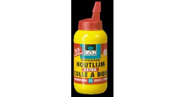 Houtlijm : BISON HOUTLIJM EXTRA BOT 750G*6 NLFR