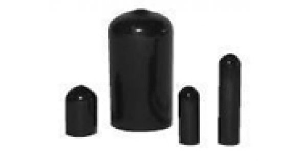 Omsteekdoppen : DOP 12MM ZWART 7812